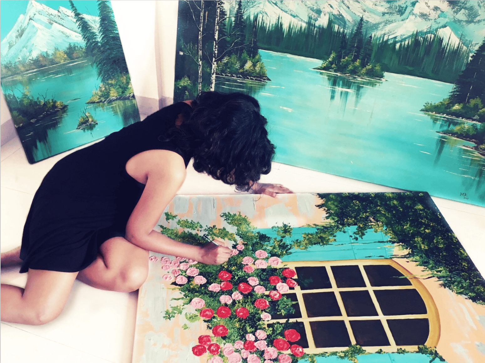 Debasree Dey Art - Acrylic Painting Online Classes For Beginners