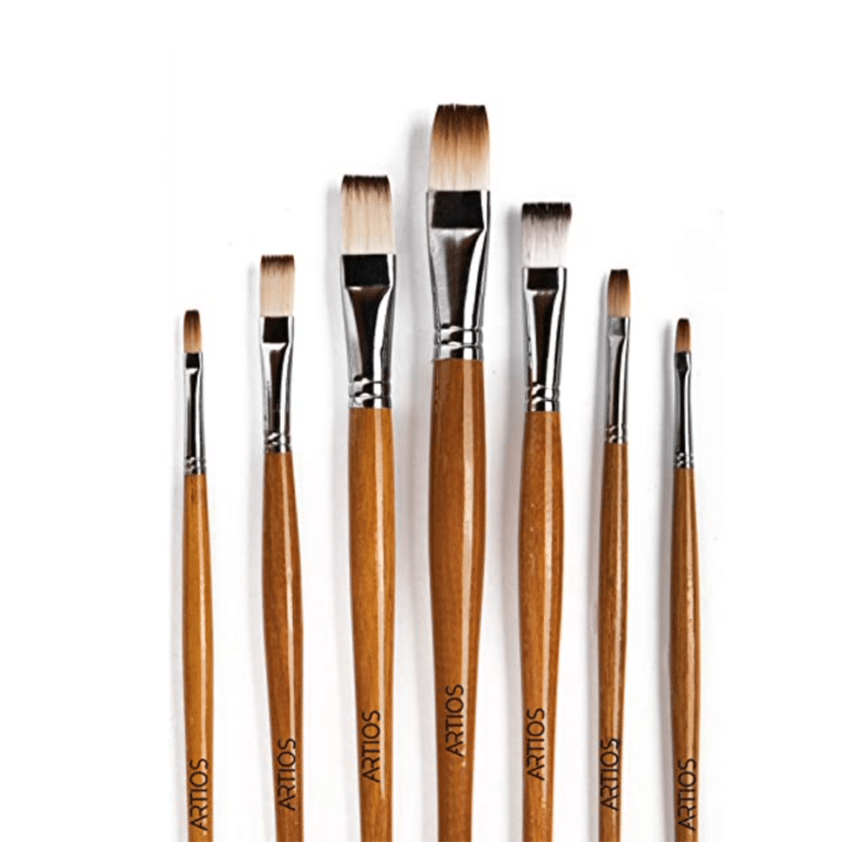 9 Best paint brushes for acrylic - A Beginner's Guide - Debasree Dey Art