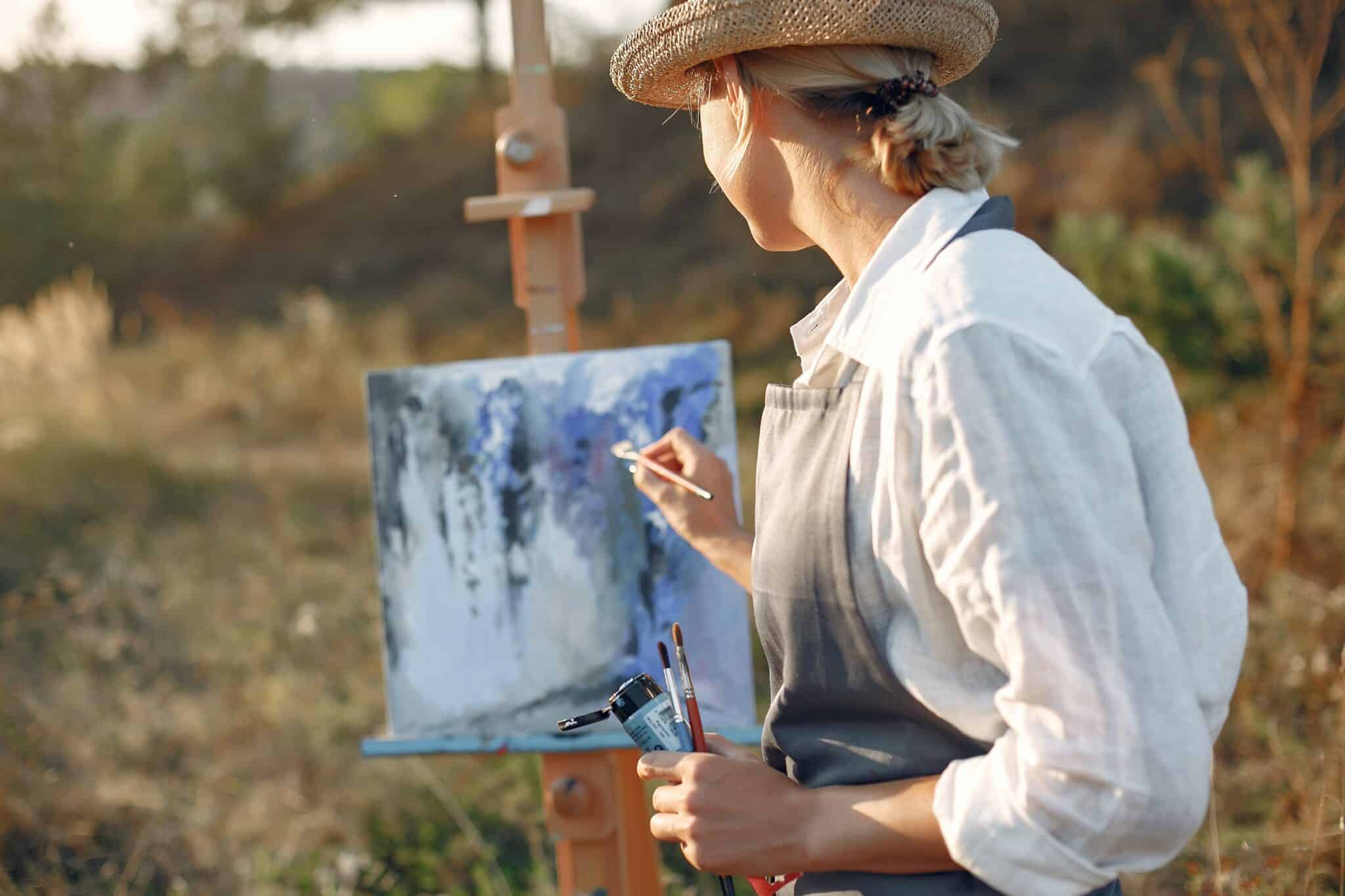 14 compositions tips to improve your landscape paintings - Debasree Dey Art