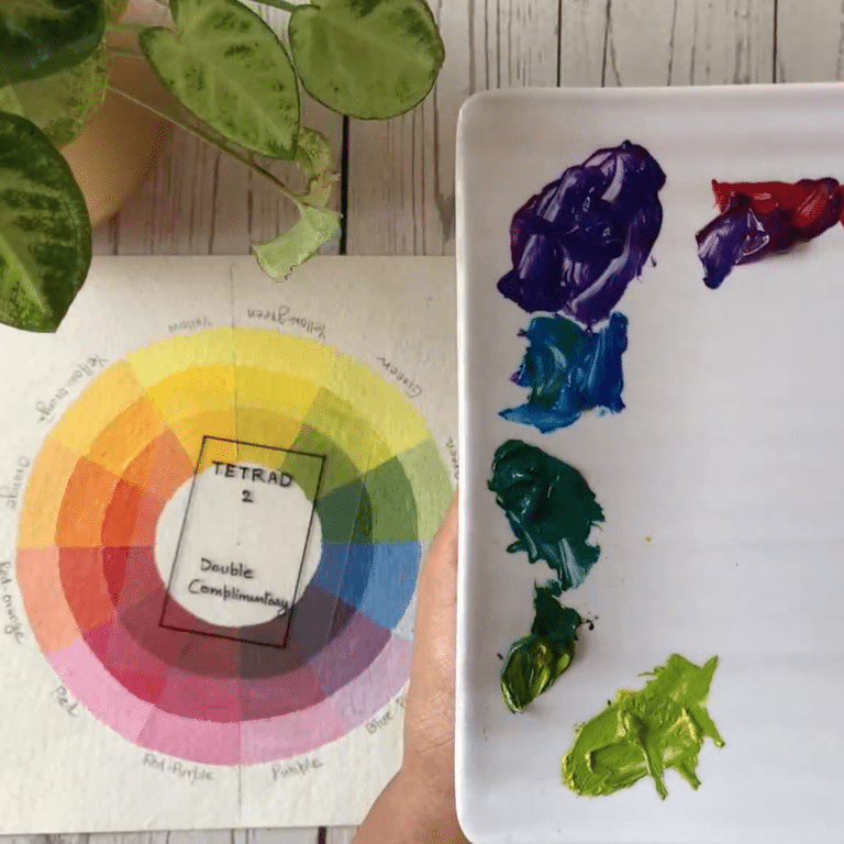 Color Theory - Debasree Dey Art