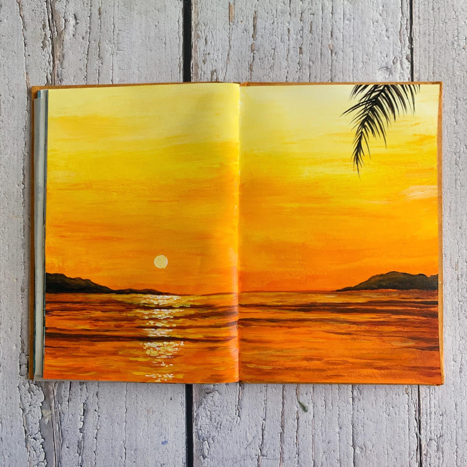 Sketchbook Landscapes - 9 days challenge - Online Class - Debasree Dey Art