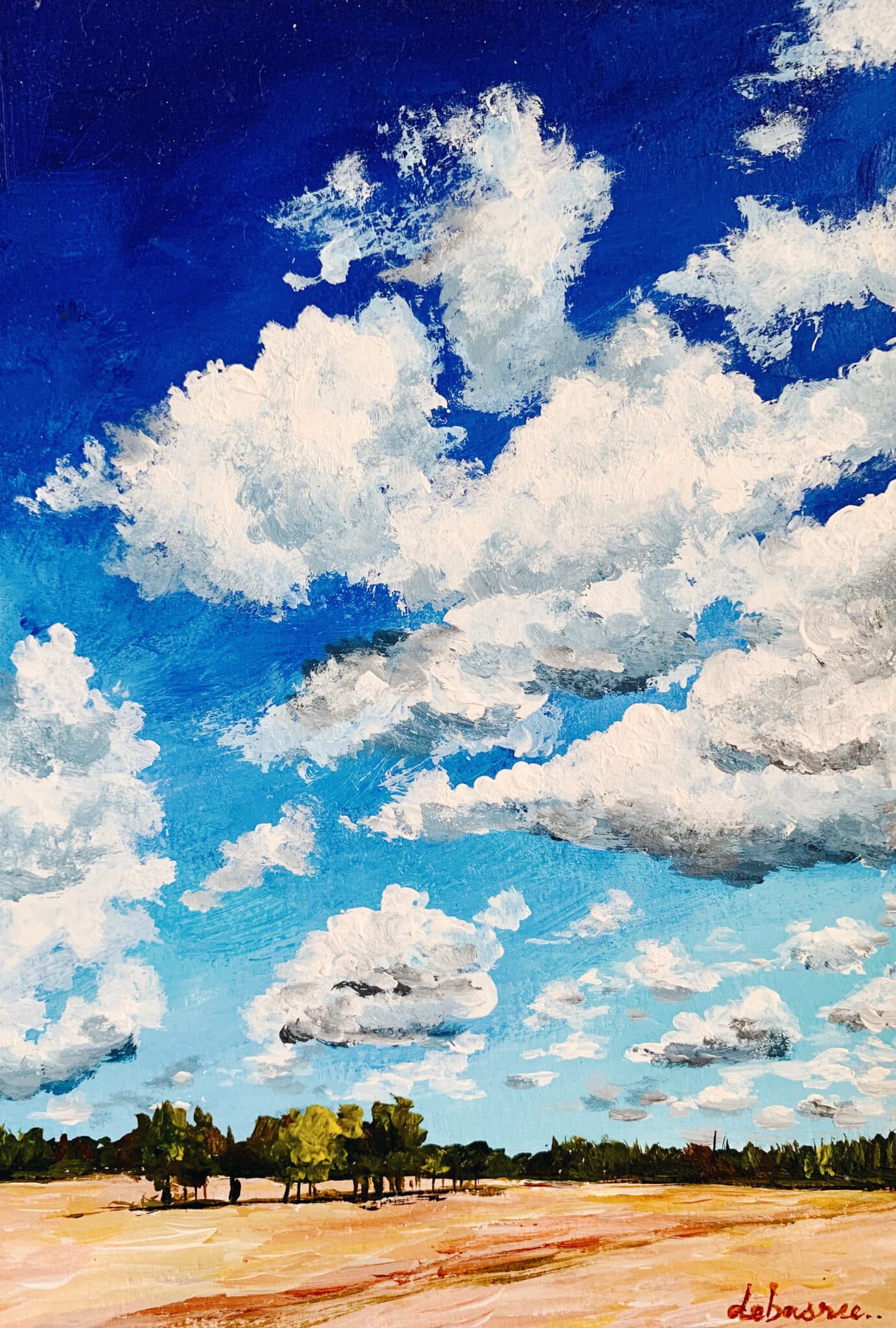 Gallery - Cloud paintings - Debasree Dey Art