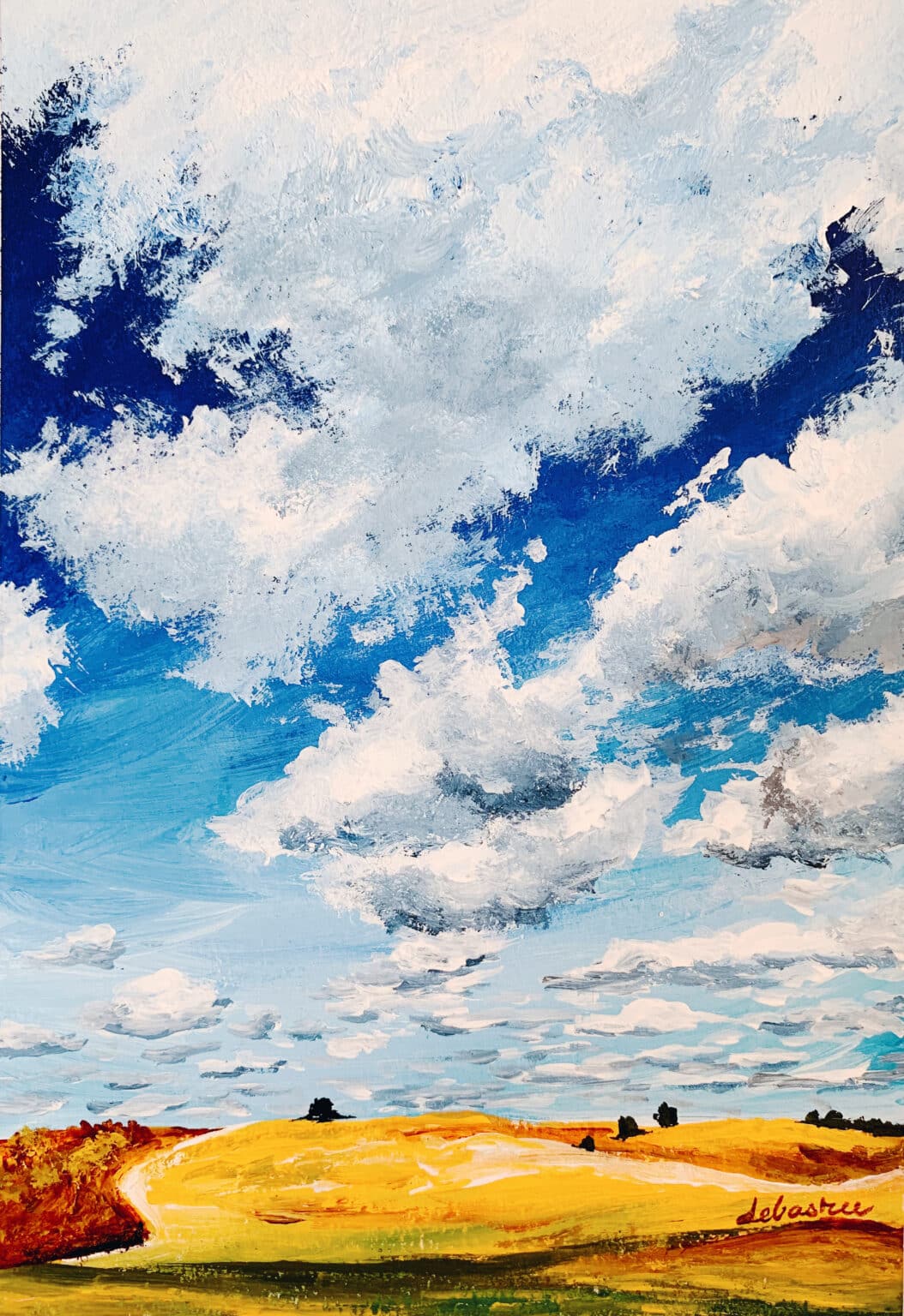 Gallery - Cloud paintings - Debasree Dey Art