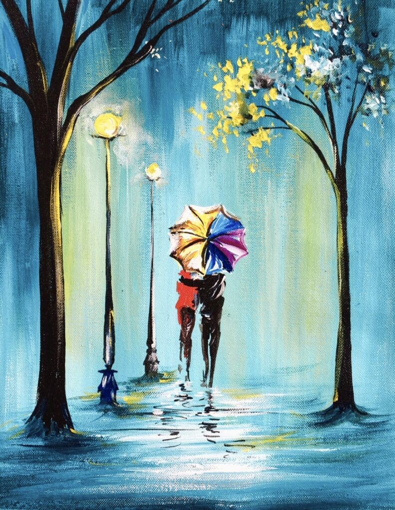 Gallery - Rainy paintings - Debasree Dey Art