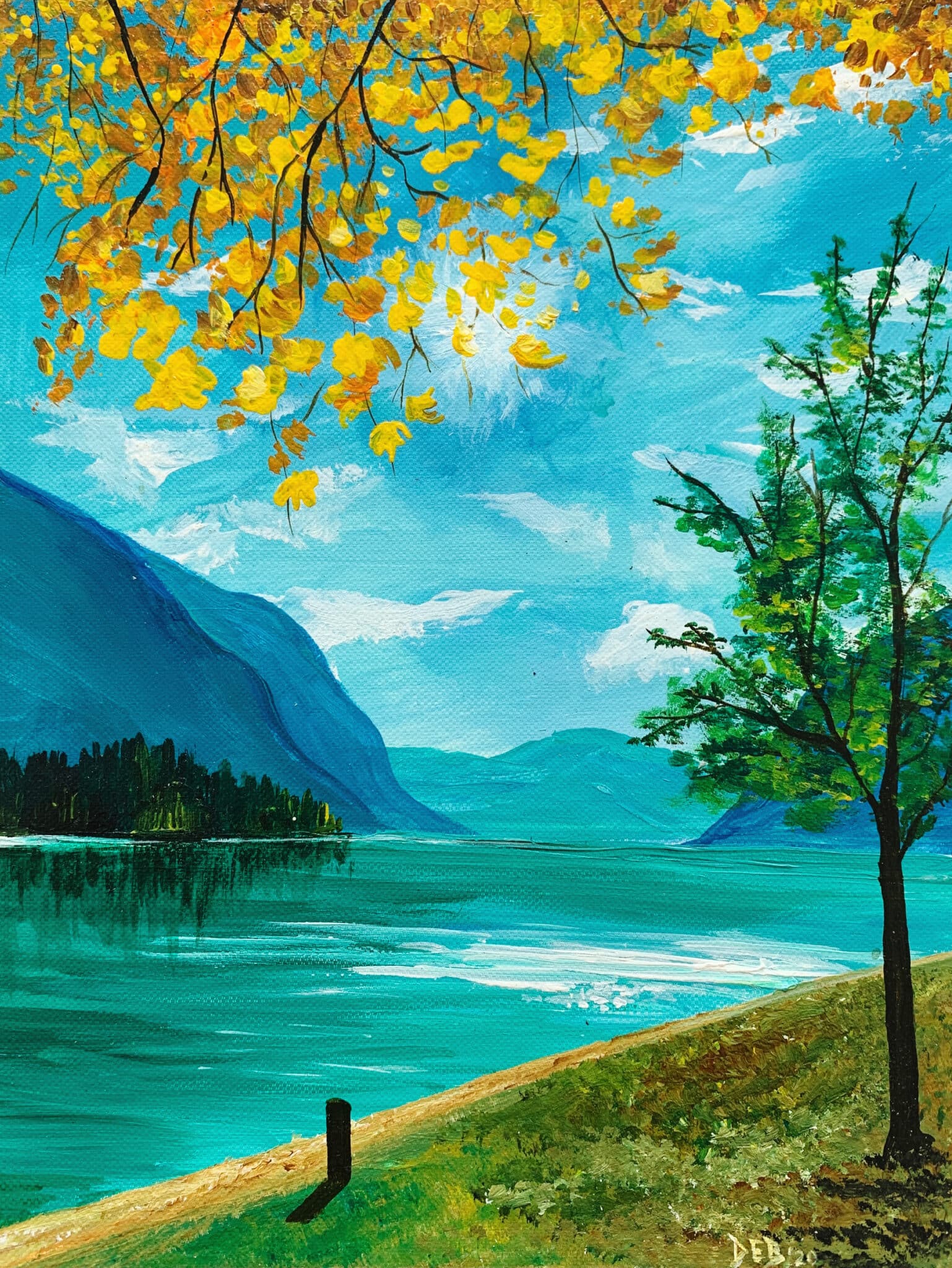 Gallery - Fall paintings - Debasree Dey Art