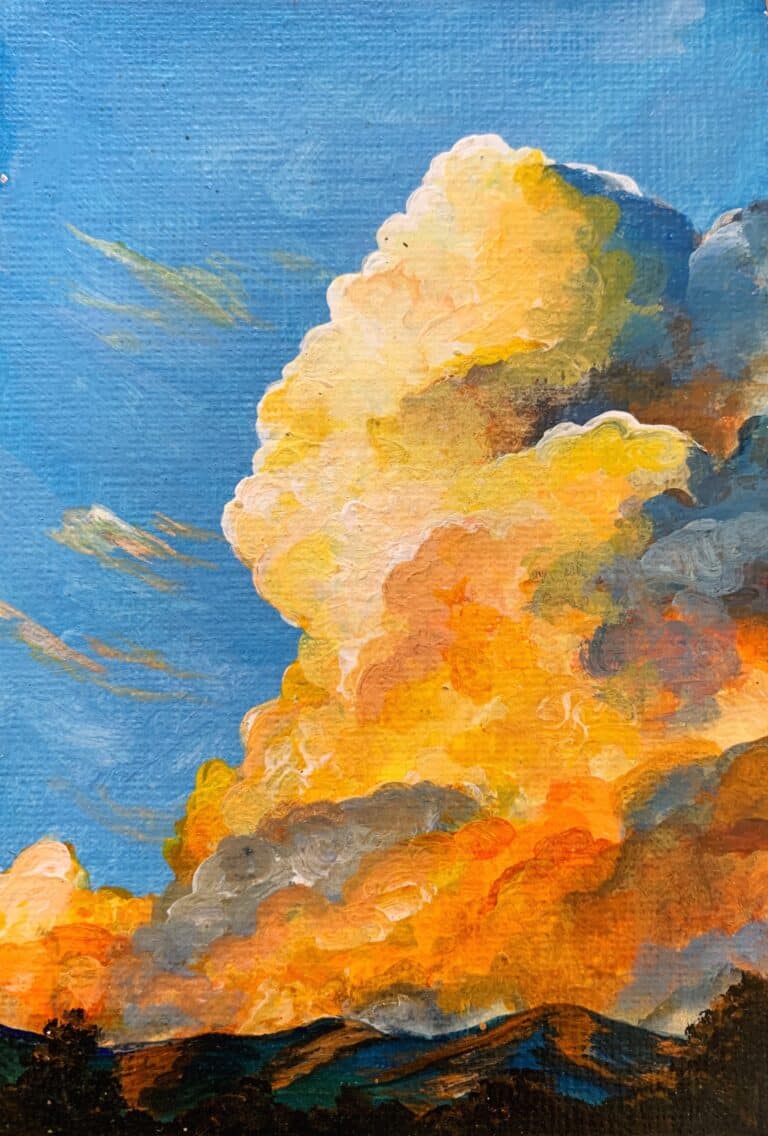 Gallery - Cloud paintings - Debasree Dey Art