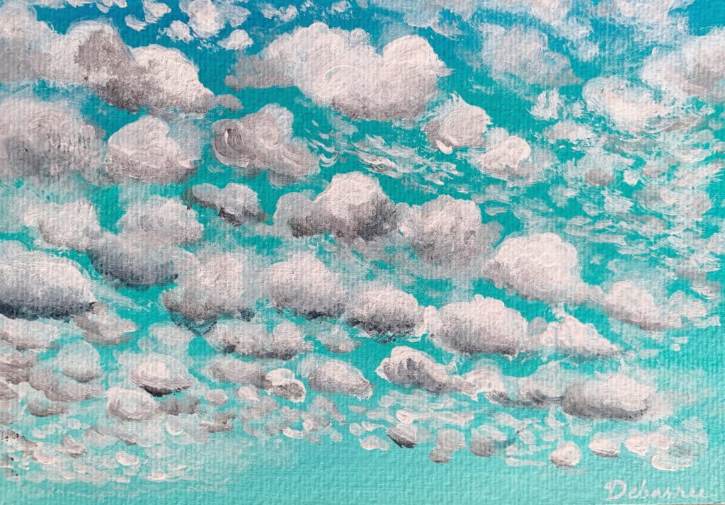 Gallery - Cloud paintings - Debasree Dey Art