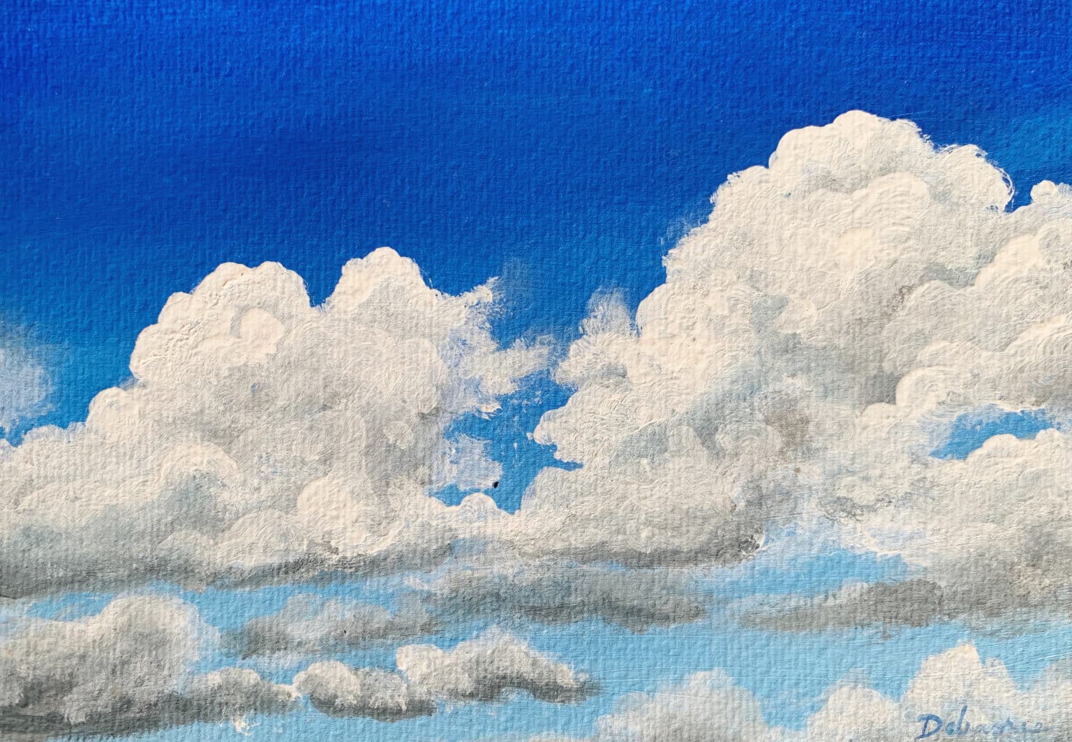 Gallery - Cloud paintings - Debasree Dey Art