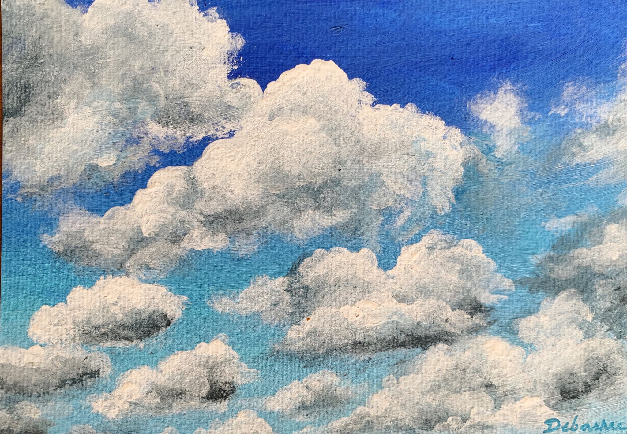 Gallery - Cloud paintings - Debasree Dey Art