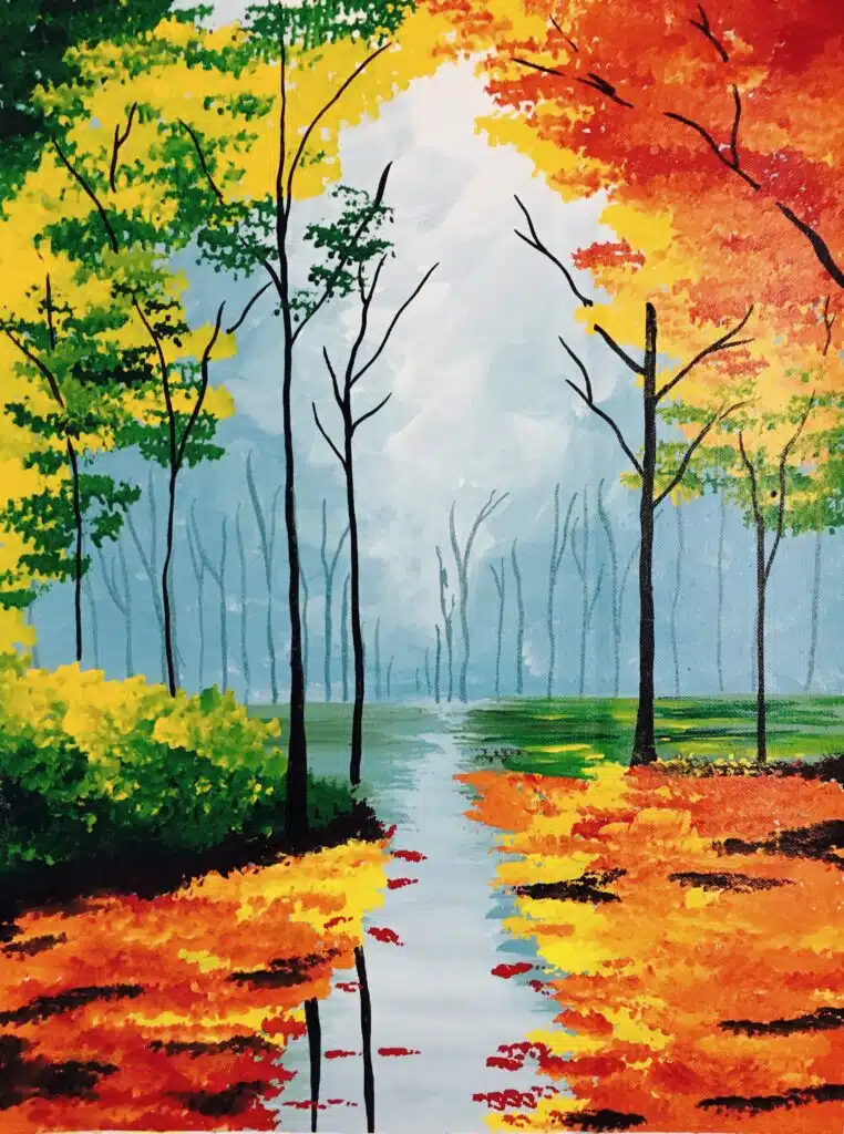 Gallery - Fall paintings - Debasree Dey Art