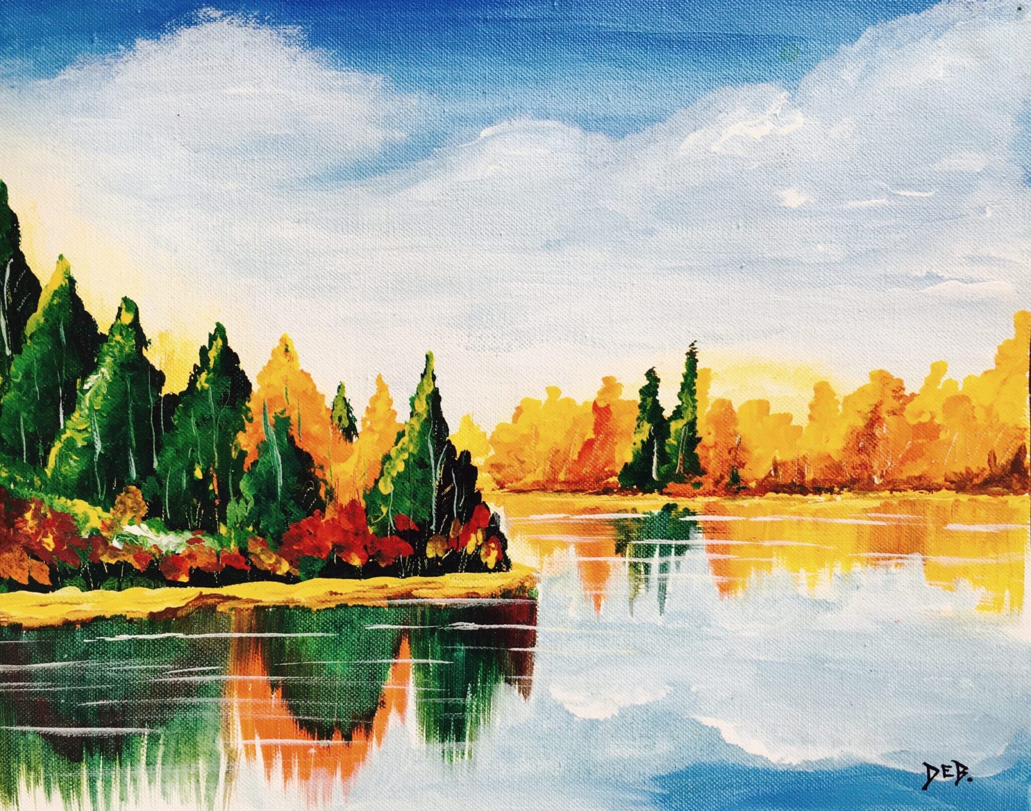 Gallery - Fall paintings - Debasree Dey Art