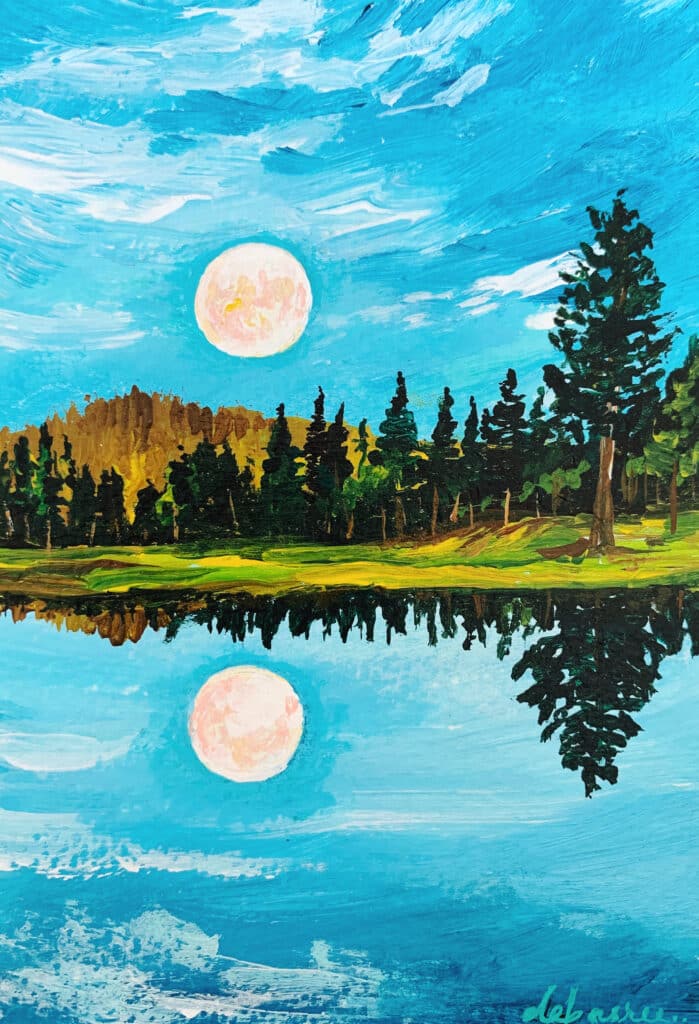 Gallery - Lake paintings - Debasree Dey Art