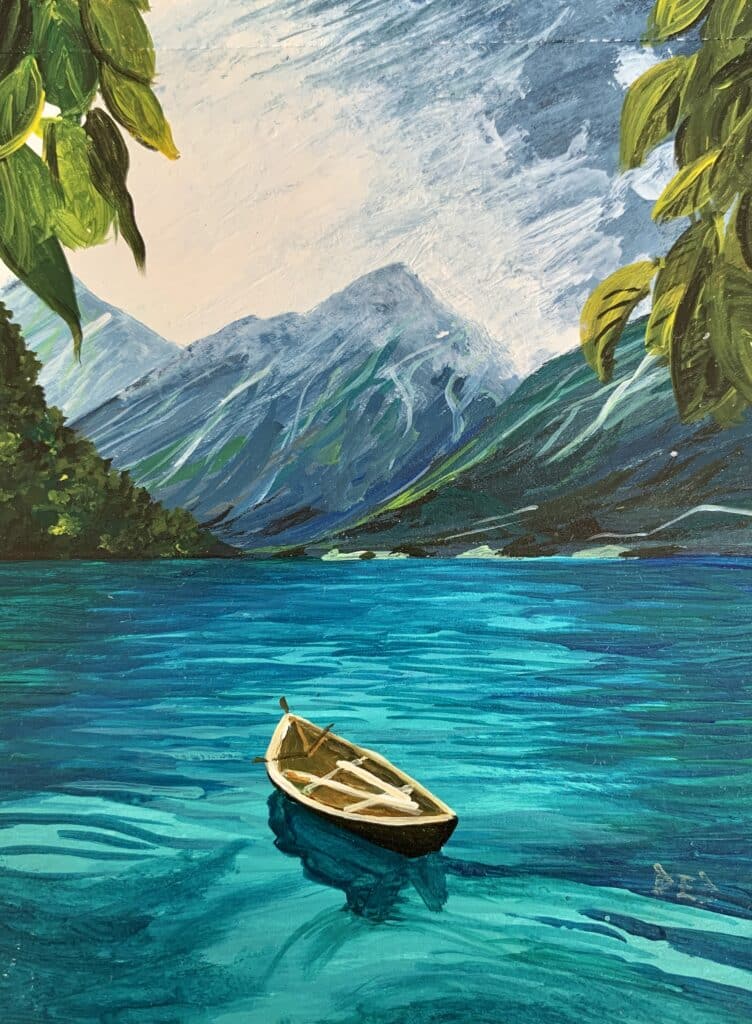 Gallery - Lake paintings - Debasree Dey Art