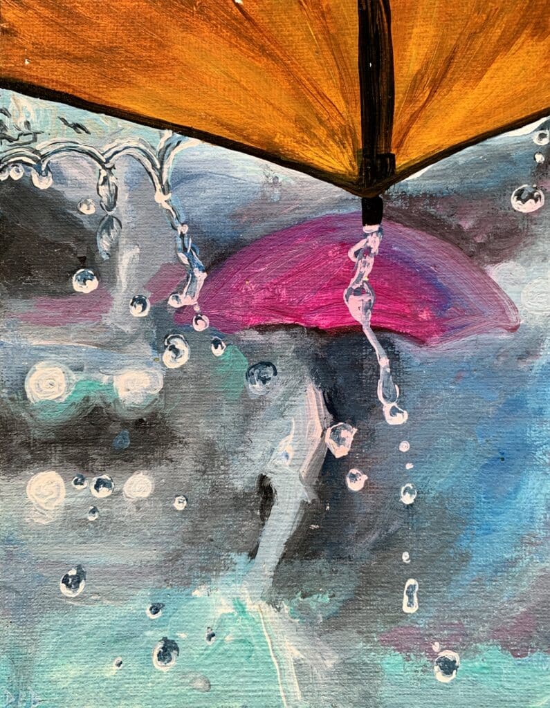 Gallery - Rainy paintings - Debasree Dey Art