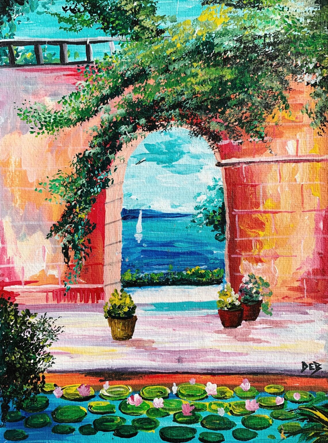 Gallery - Spring paintings - Debasree Dey Art