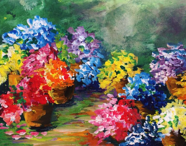 Gallery - Spring paintings - Debasree Dey Art
