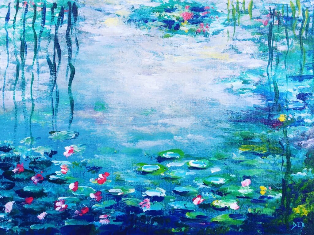 Gallery - Lake paintings - Debasree Dey Art