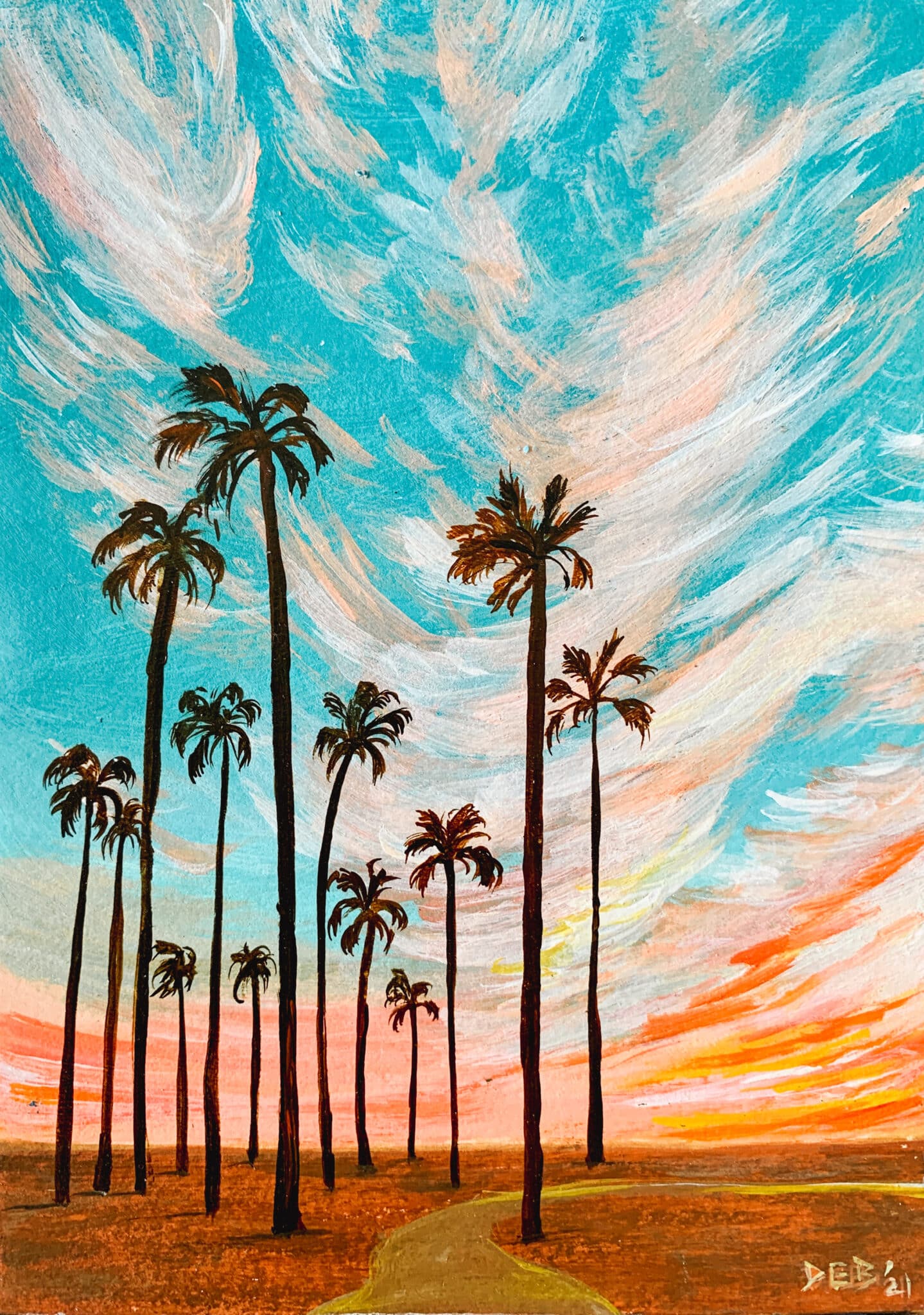 Gallery - Spring paintings - Debasree Dey Art