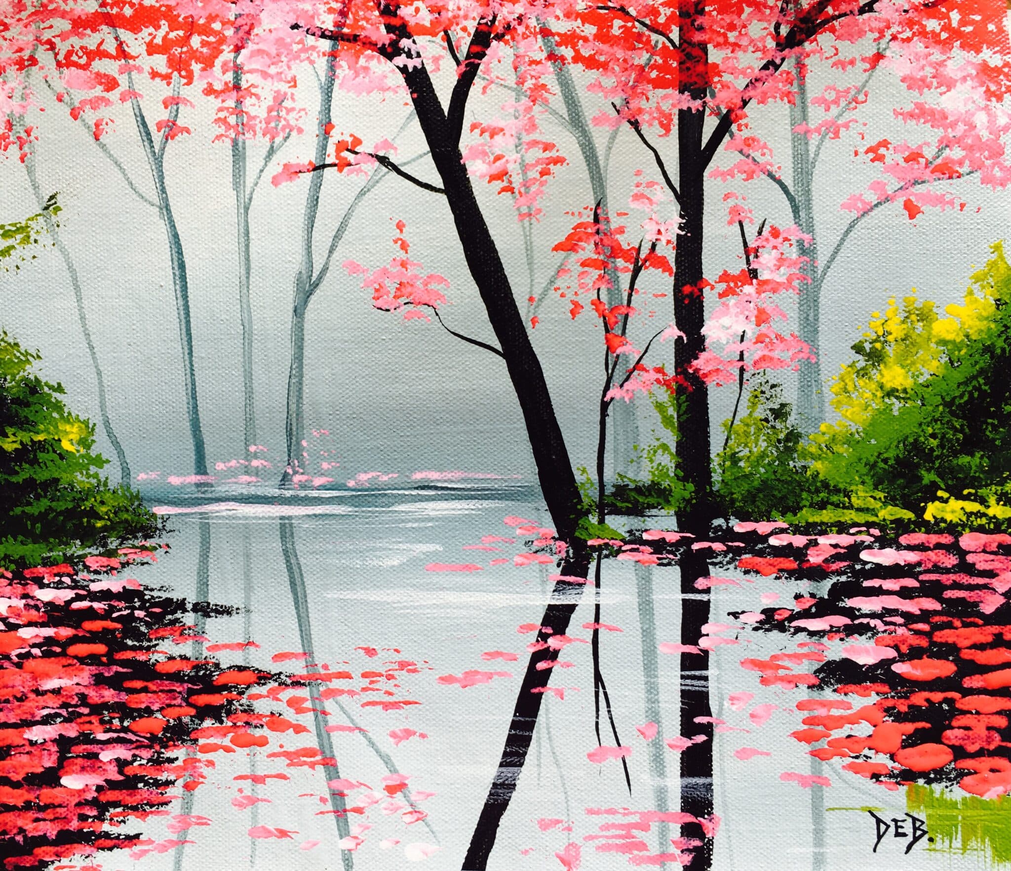 Gallery - Fall paintings - Debasree Dey Art
