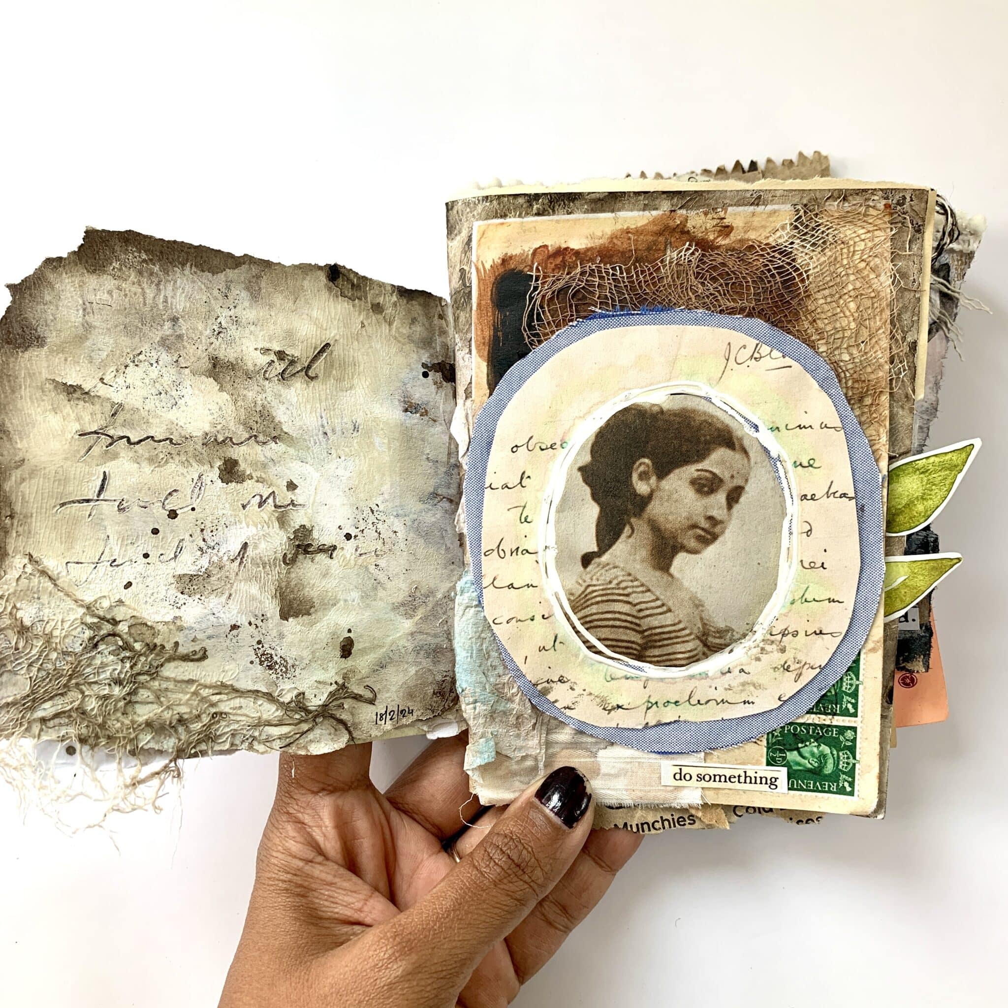 100 Days of Art Journaling (2024) - Debasree Dey Art