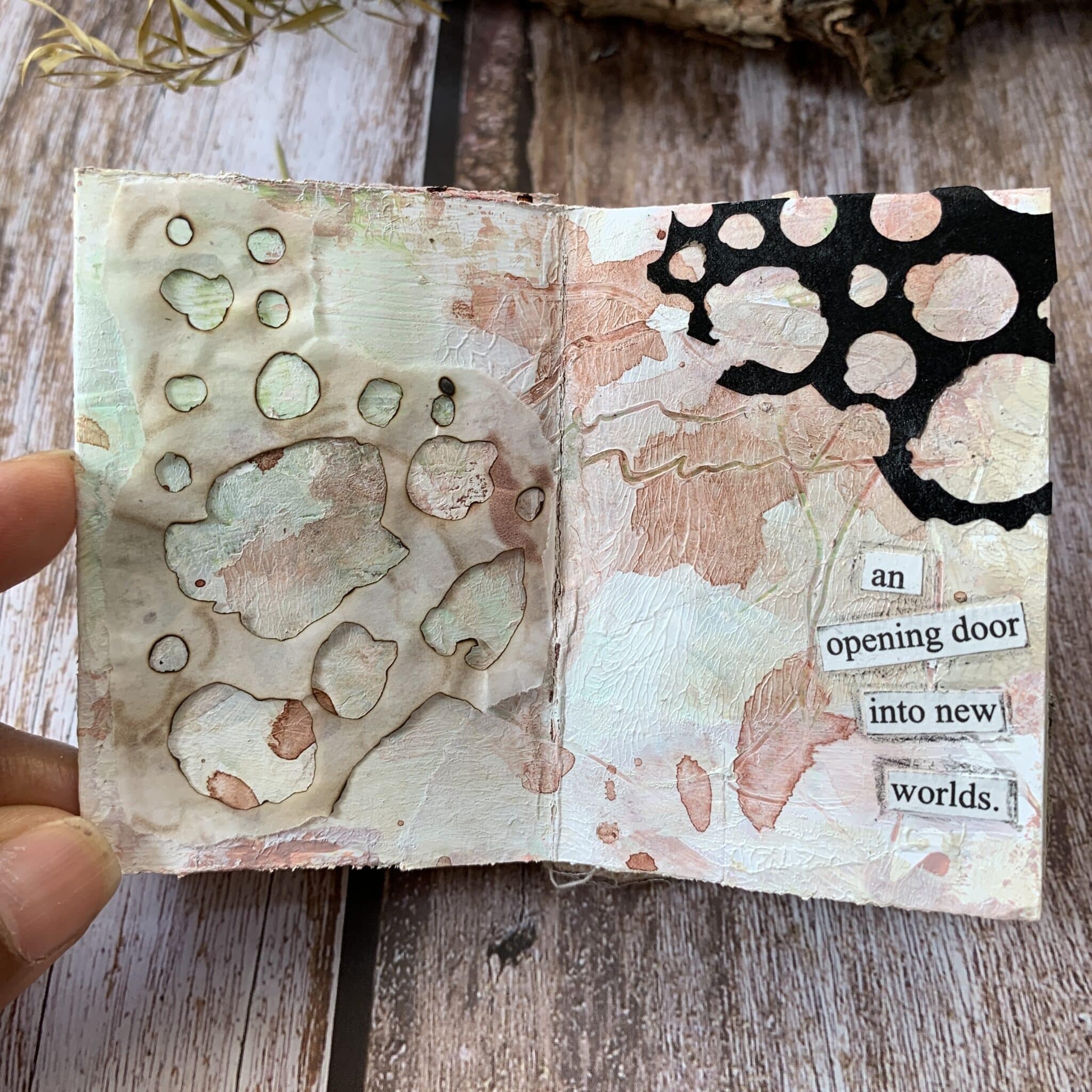 Creating a 12-Page Art Journal by Folding an A4 Copy Paper - Debasree ...