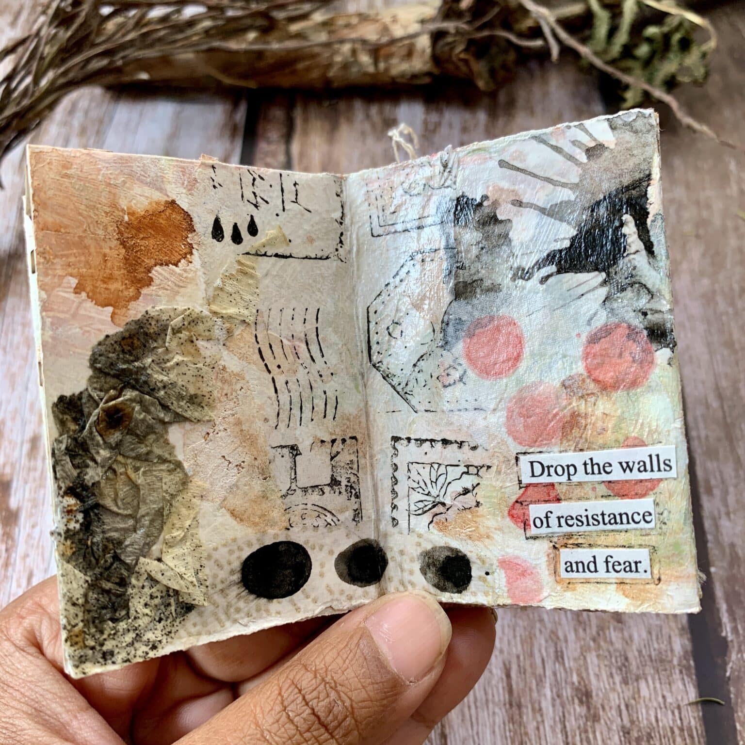 Creating a 12-Page Art Journal by Folding an A4 Copy Paper - Debasree ...