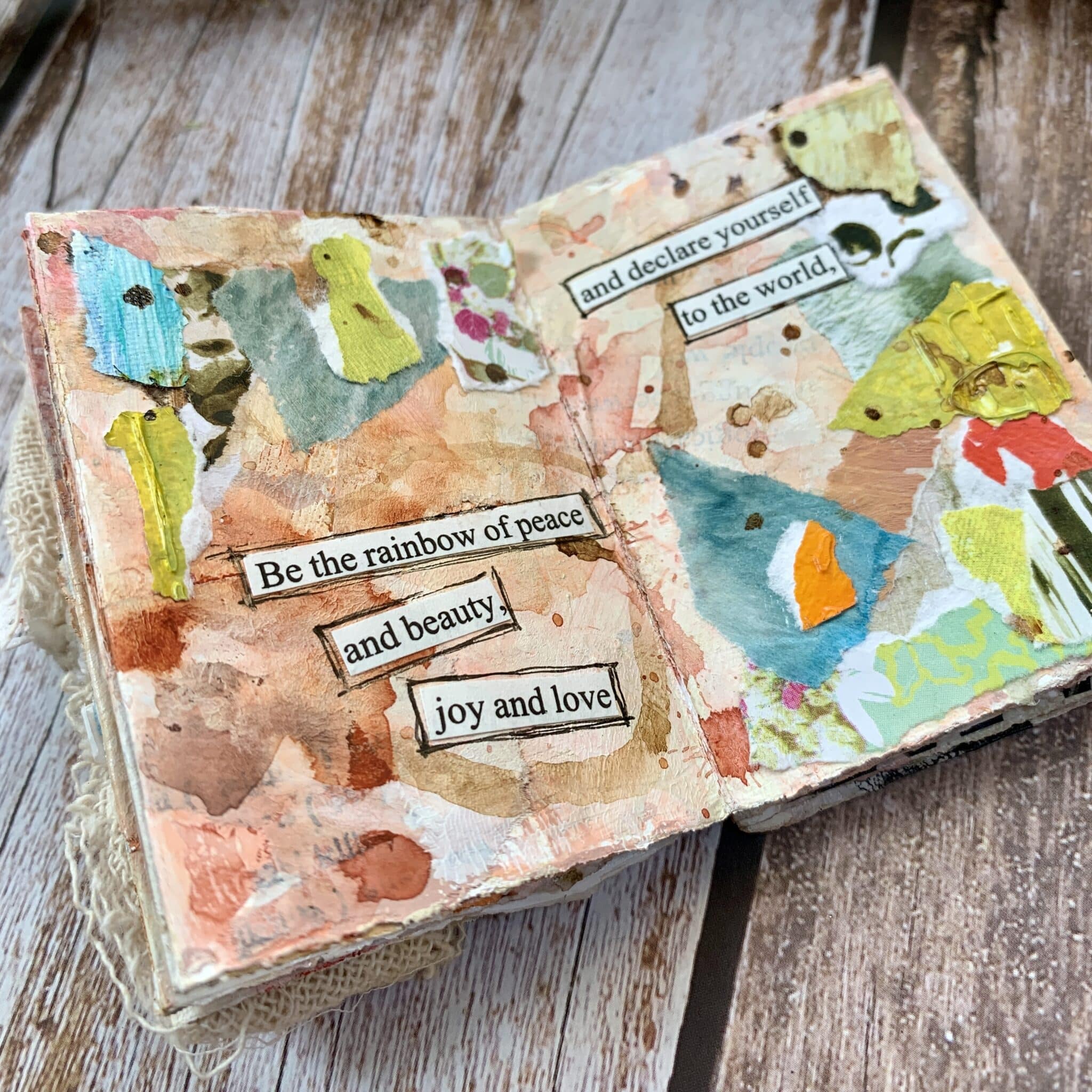 Creating a 12-Page Art Journal by Folding an A4 Copy Paper - Debasree ...