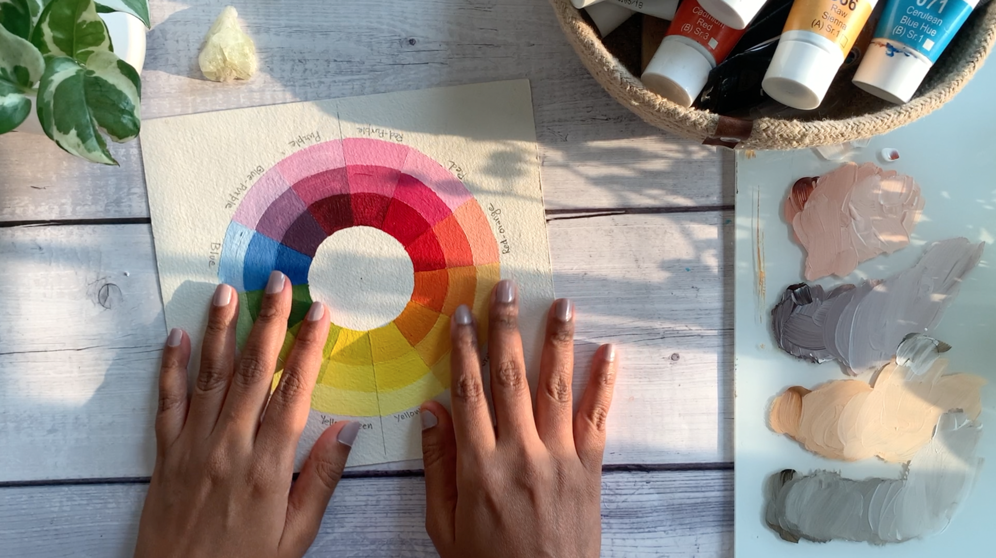 Color wheel for beginners - 13 Essential Tips - Debasree Dey Art
