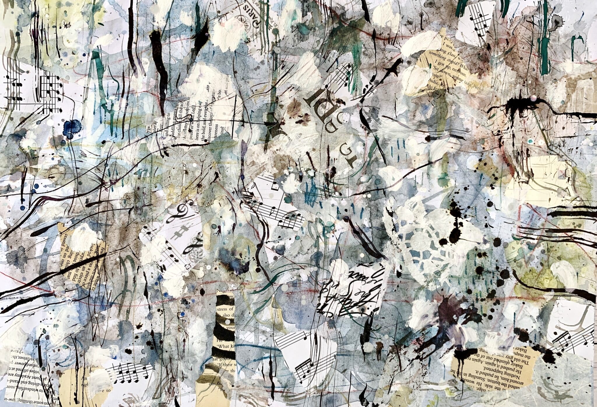 Watercolor Collage Master Sheet: A Journey of Flow, Texture, and ...