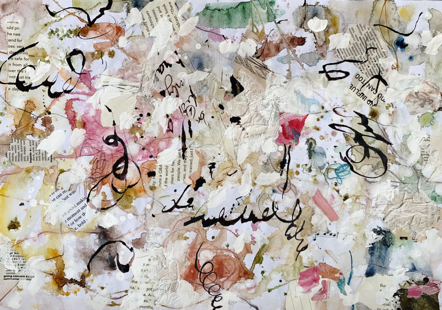 Watercolor Collage Master Sheet: A Journey of Flow, Texture, and ...