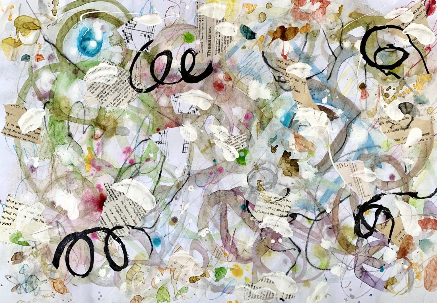 Watercolor Collage Master Sheet: A Journey of Flow, Texture, and ...