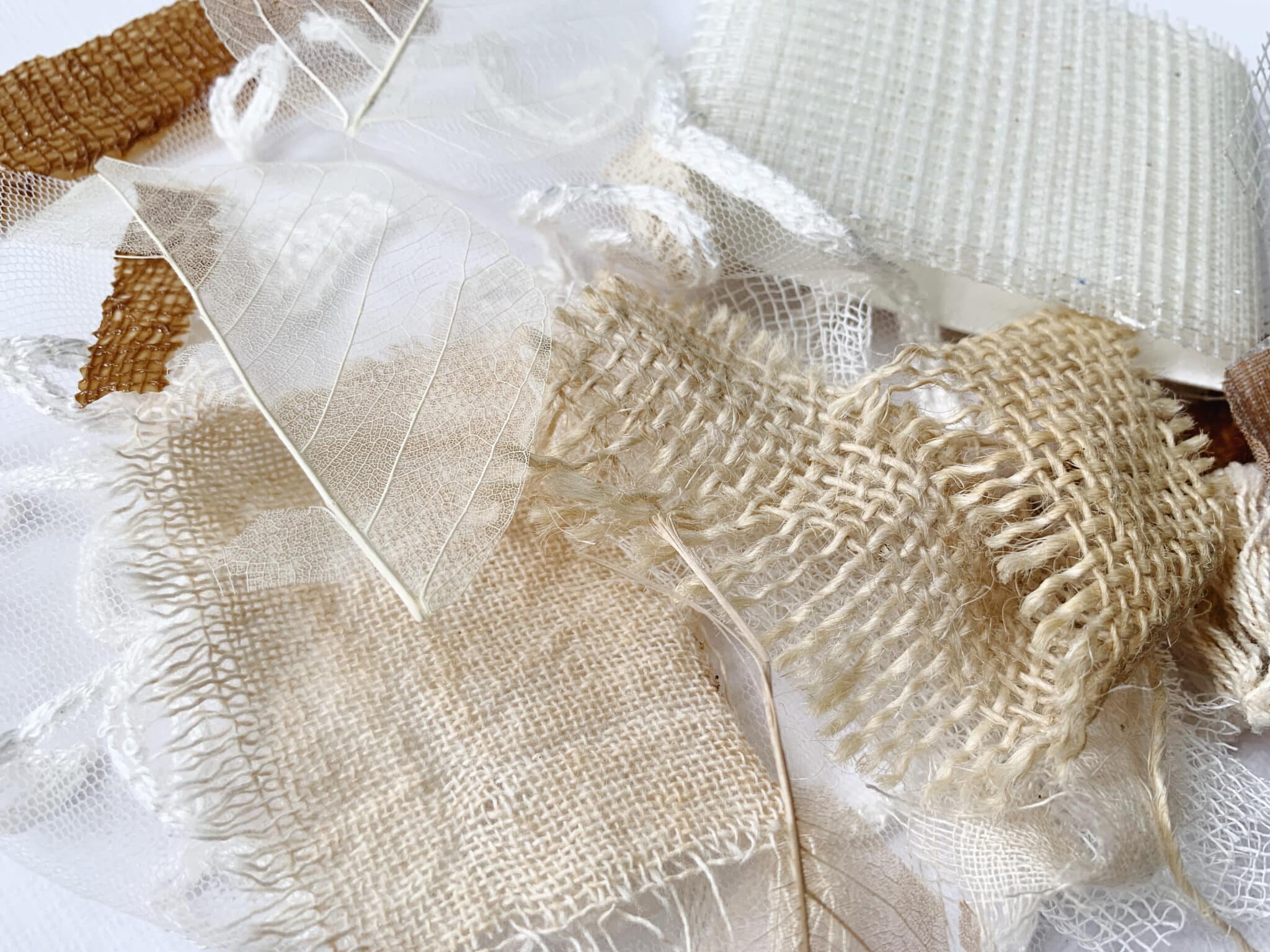 Creating Tactile Collage Artworks - Debasree Dey Art