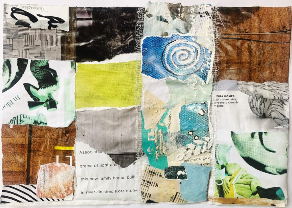 Mastersheet Collage Papers - Debasree Dey Art