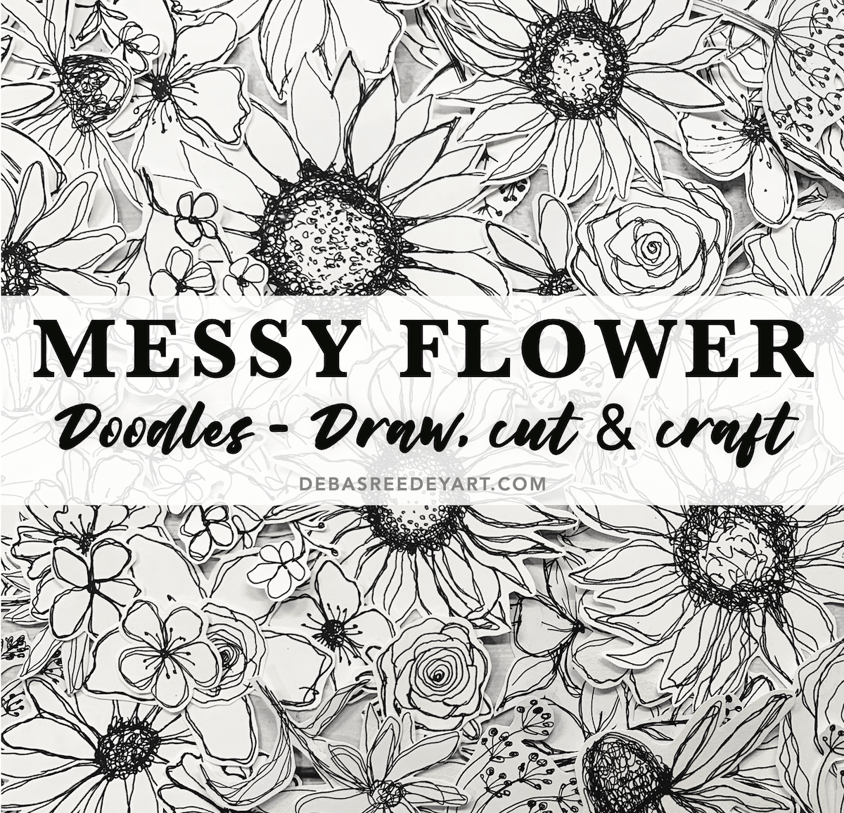 30+ Floral Art Journal Page Ideas - Debasree Dey Art