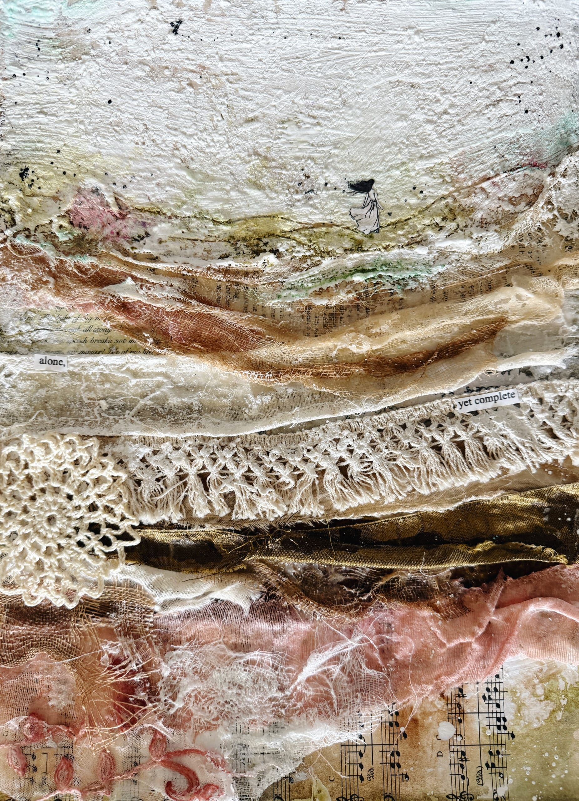 Layers of becoming - Debasree Dey Art