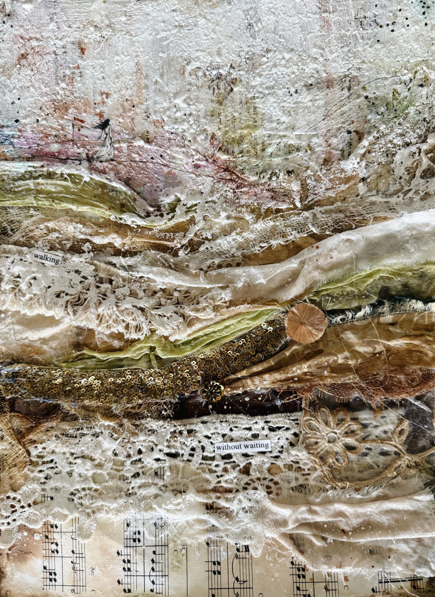 Layers of becoming - Debasree Dey Art