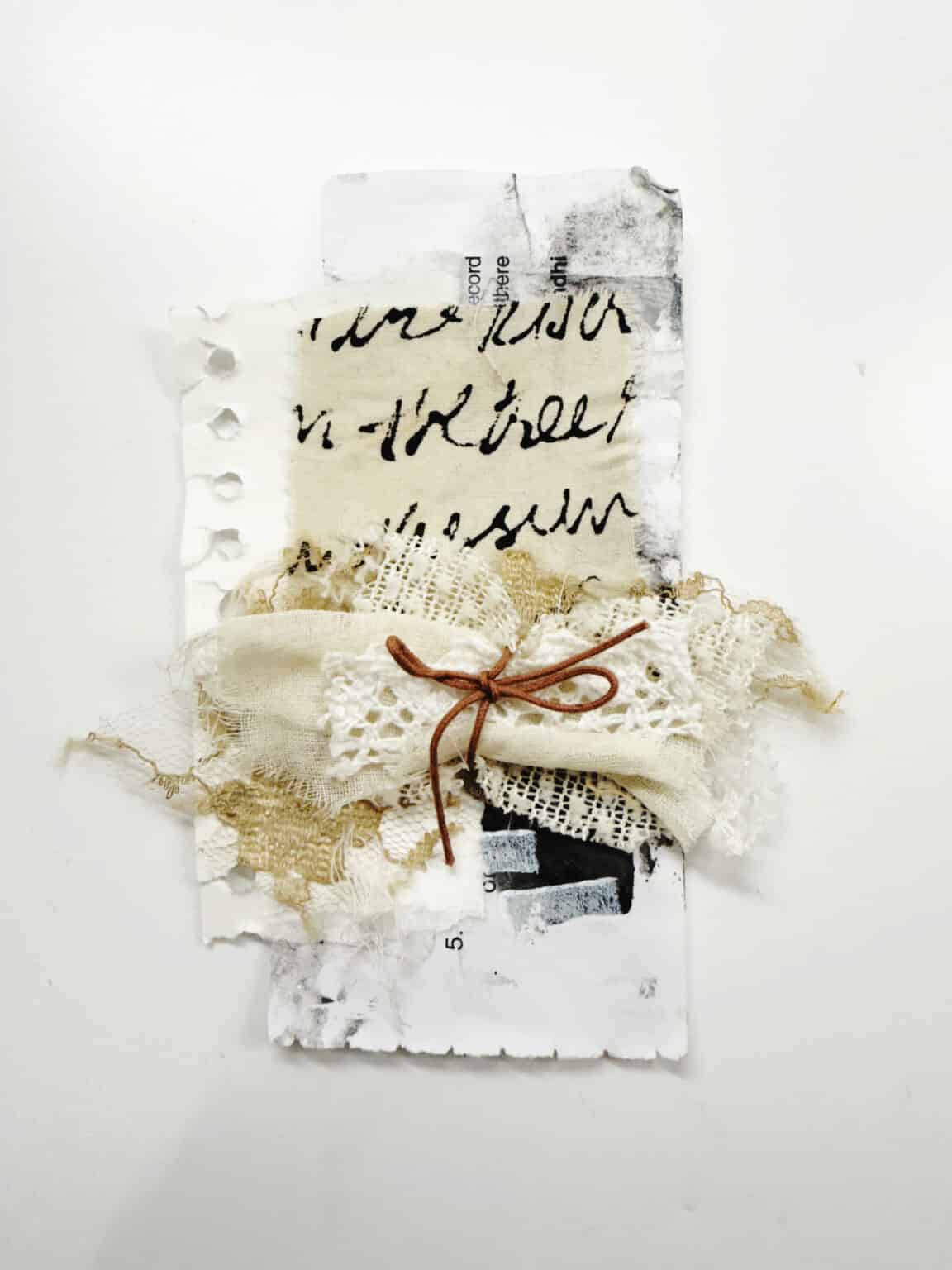 30+ Neutral Collage Cluster Ideas for Art Journals - Debasree Dey Art