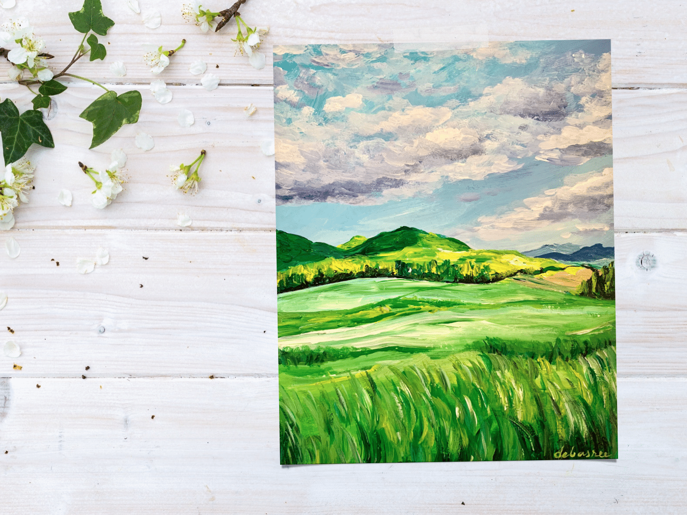 6 Easy Steps to Create a Stunning Acrylic Landscape Painting (Beginner ...