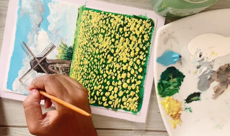 6 Easy Steps to Create a Stunning Acrylic Landscape Painting (Beginner ...