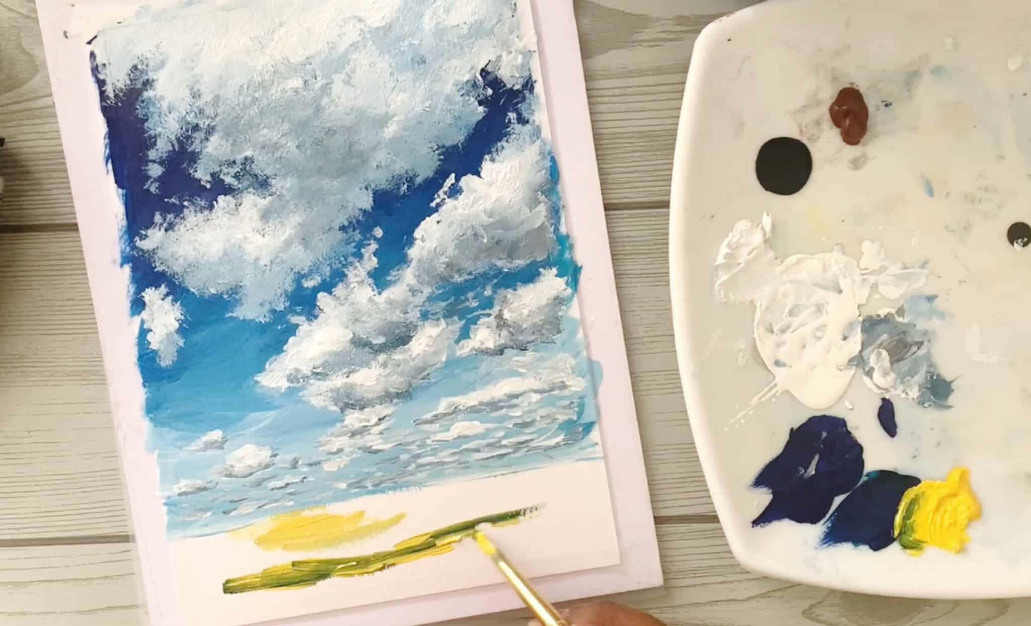 Step-by-Step Acrylic Landscape Painting Tutorial: Create a Stunning ...