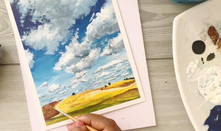 Step-by-Step Acrylic Landscape Painting Tutorial: Create a Stunning ...