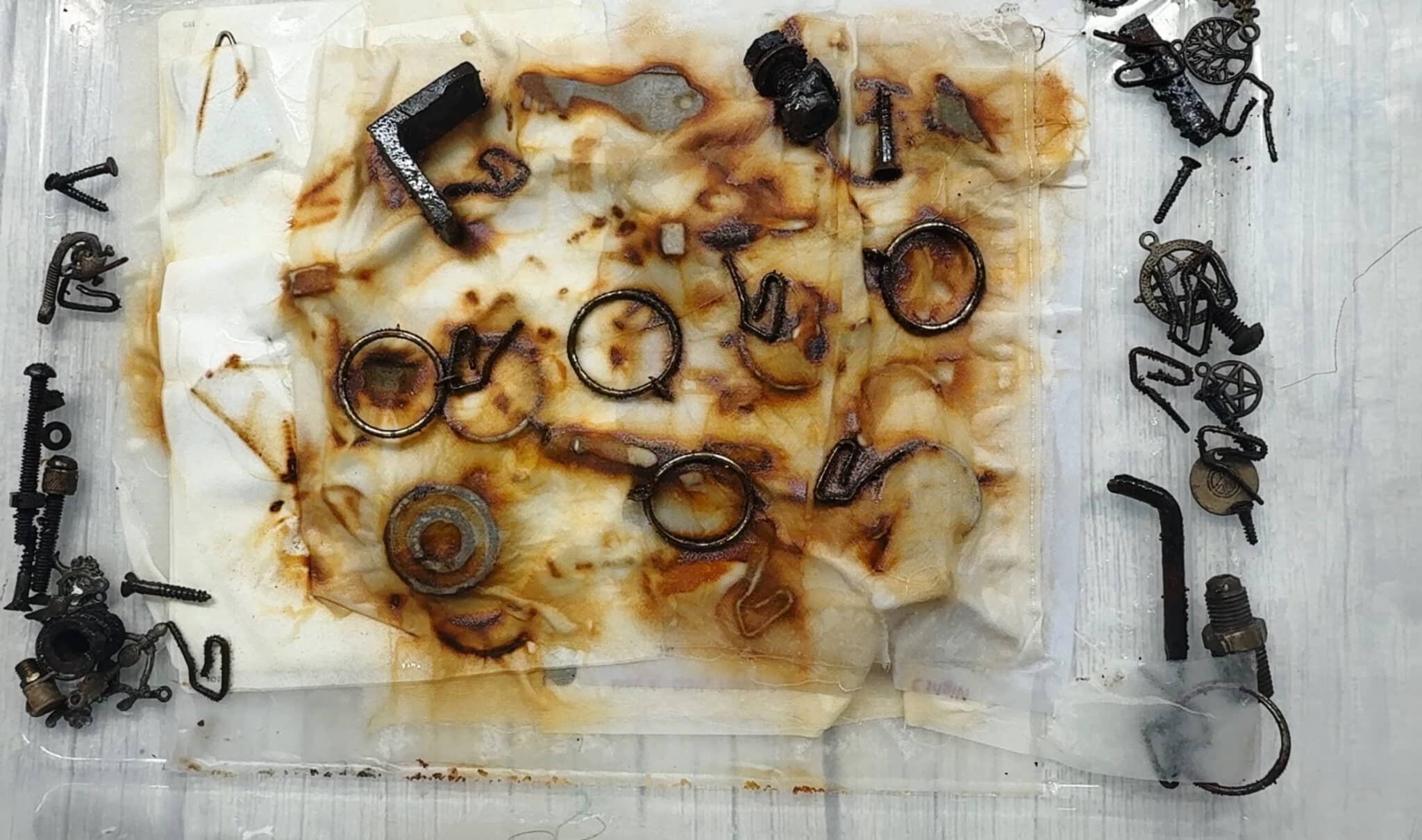 How to Make Rust Printed Papers and Fabrics in 3 Easy Steps - Debasree ...