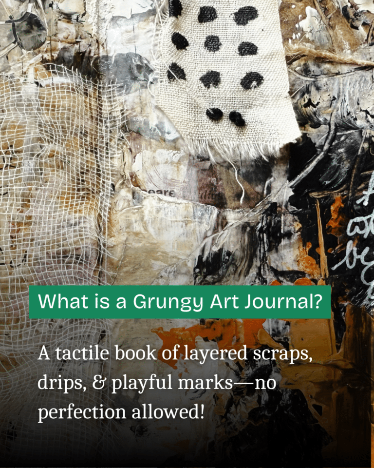 Grungy art journal | Adventurous Artist Summit | June 25–26, 2025 ...