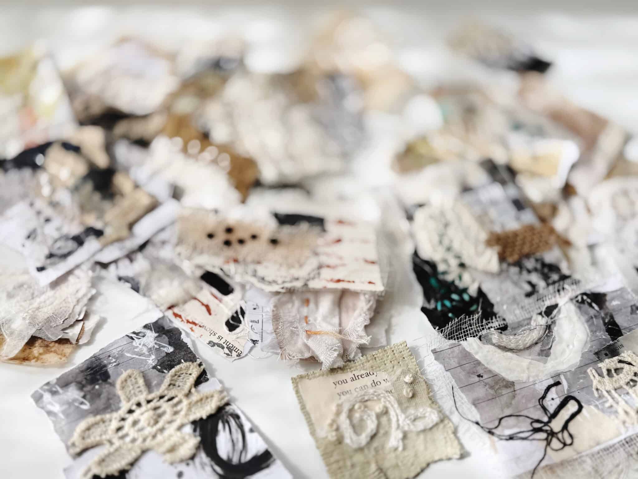 From Scraps to Collage Clusters: Use Up Leftover Pieces After Any ...