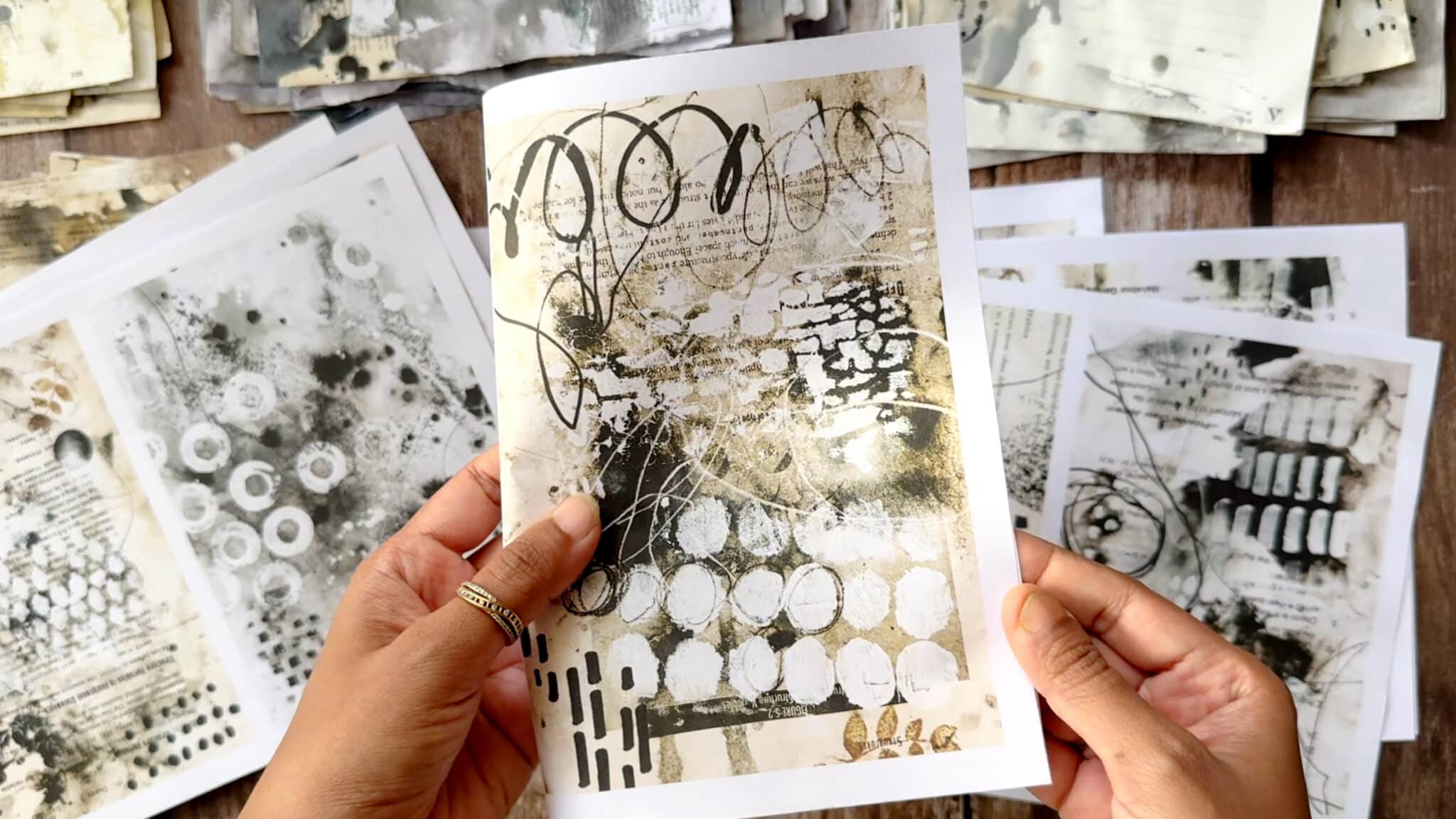 Acrylic Dyeing on Paper: My Easy, Playful Alternative to Ink - Debasree ...