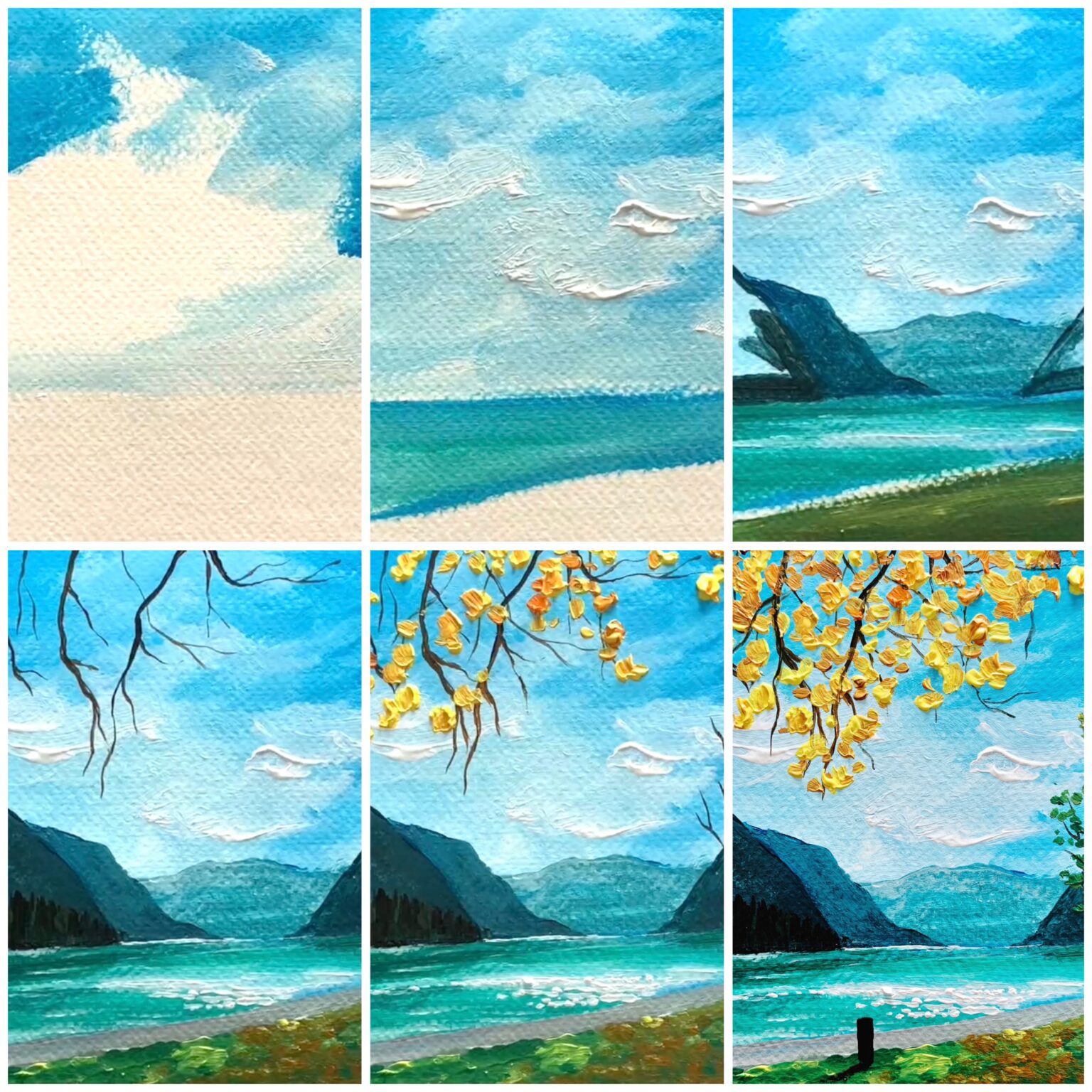 🍁 Fall Foliages - Mastering Autumn Trees and Landscapes - Debasree Dey Art