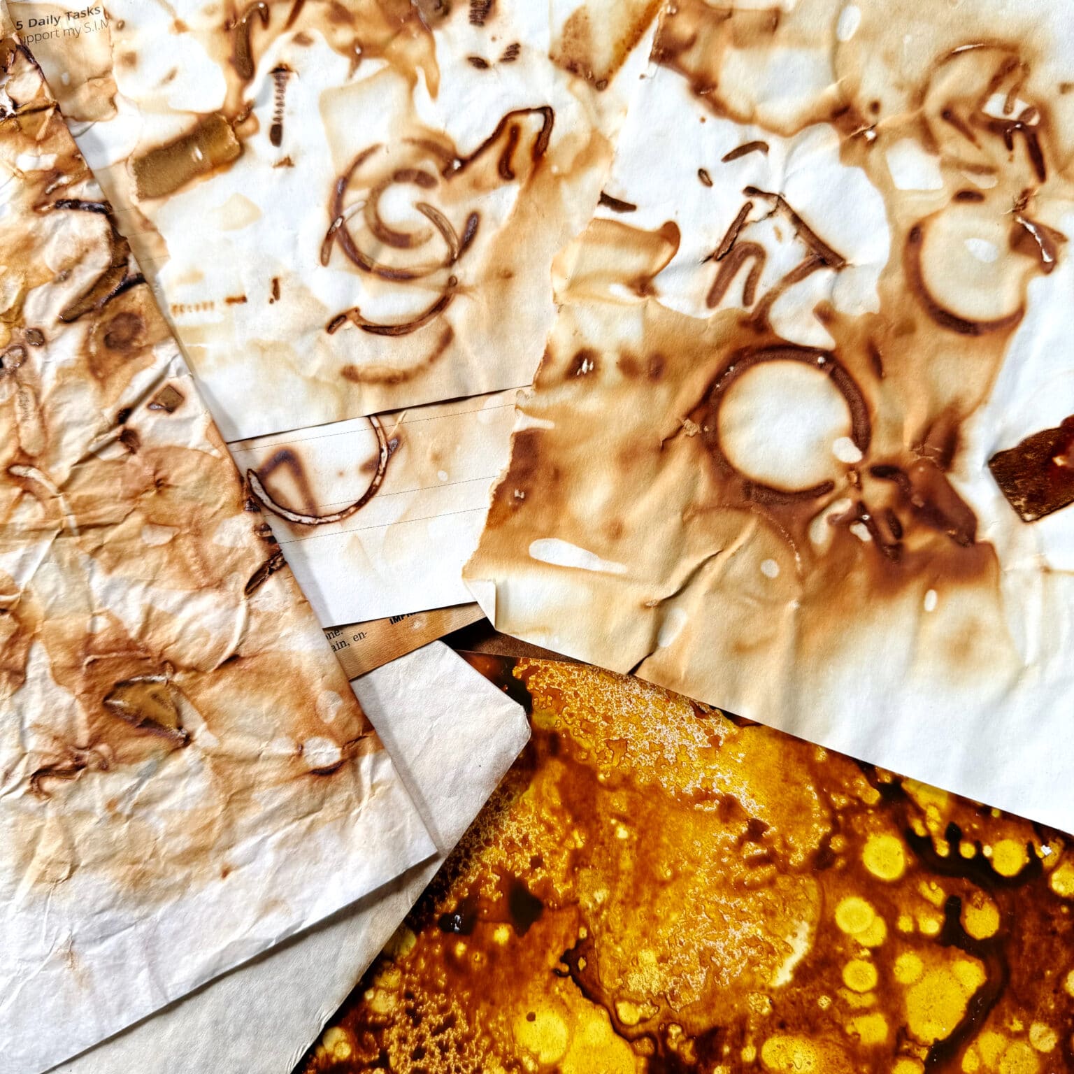 📜 Painted Papers - Debasree Dey Art