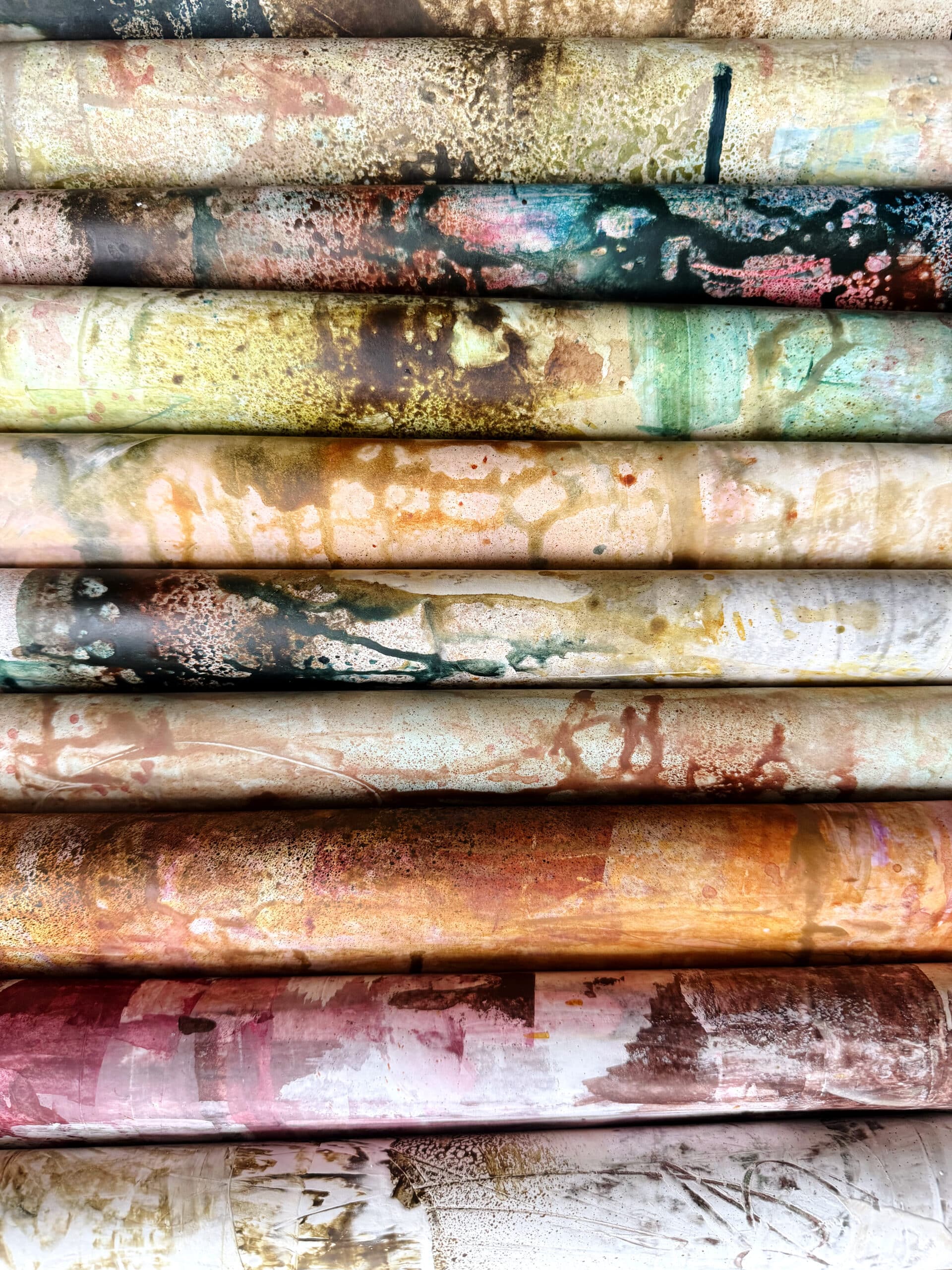 📜 Painted Papers - Debasree Dey Art