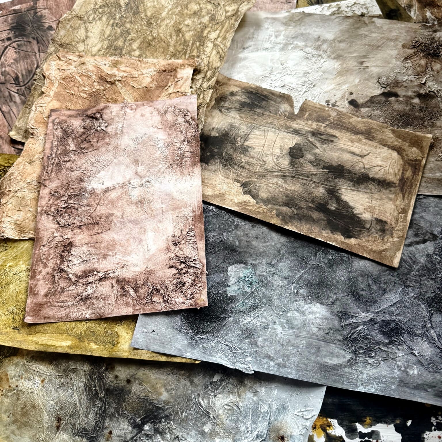 📜 Painted Papers - Debasree Dey Art