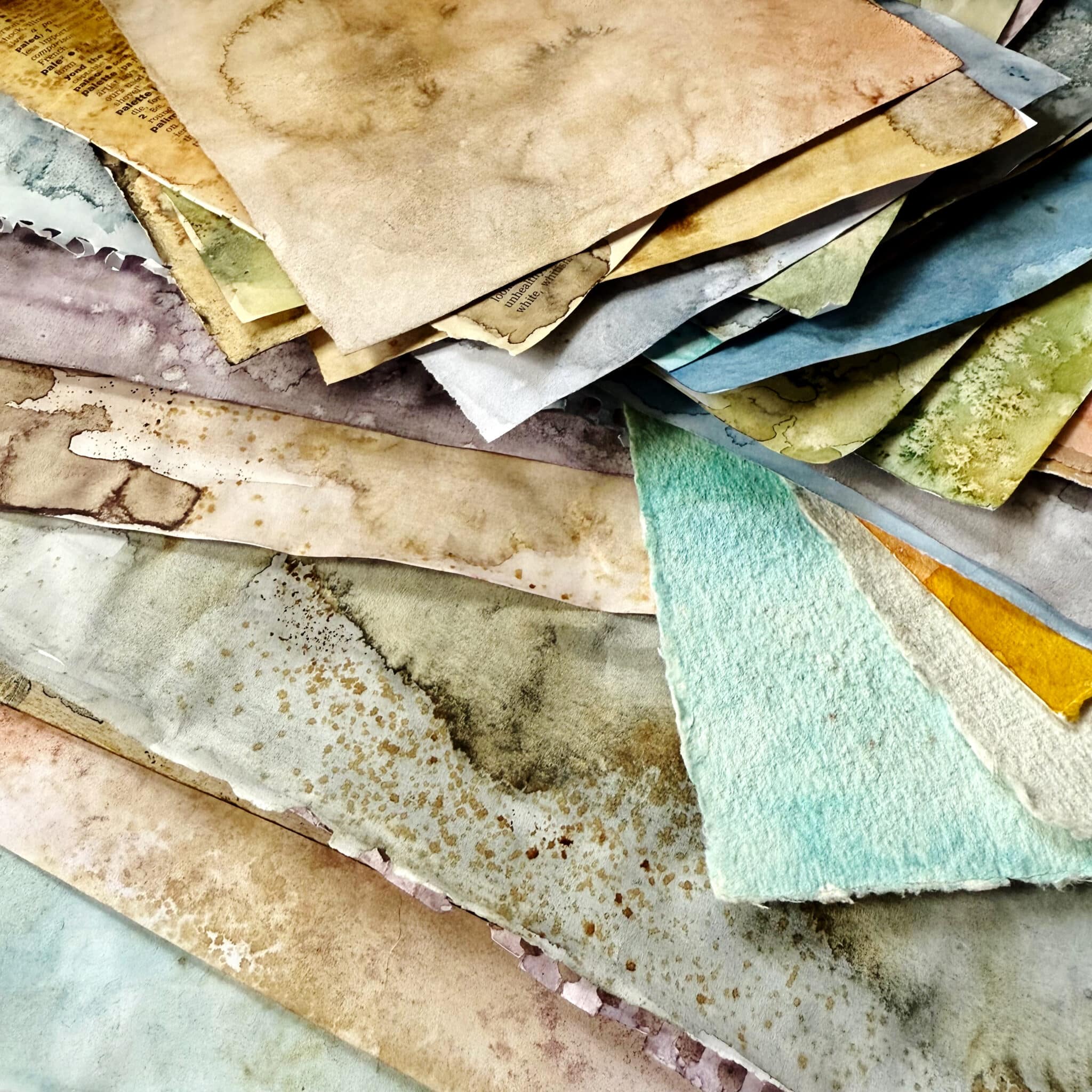 📜 Painted Papers - Debasree Dey Art
